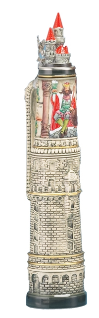 GAMBRINUS TOWER STEIN - Authentic Beer Steins from Germany ...